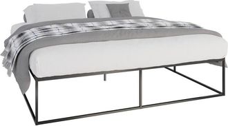 Clp Metallbett Scala schwarz 200x200x46 cm