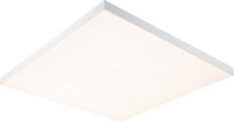 Paulmann 79912 LED Panel Loria Rainbow 450x450mm eckig incl. 1x19 W dimmbar dynamicRGBW Farbsteuerung Weiß matt Metall Deckenleuchte 3000 K