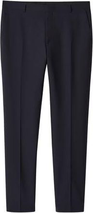 Calvin Klein Pantalon droit en laine m&eacute;lang&eacute;e