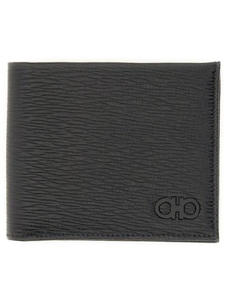 Ferragamo Gancini Wallet - Black