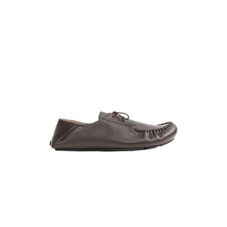 Loewe Soft Calfskin Rambla Boat Shoes