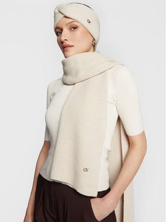 Calvin Klein Schal Re-Lock K60K610415 Beige