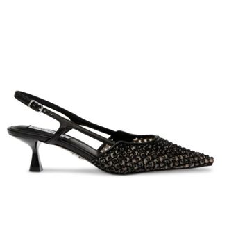 Steve Madden Flache Schuhe in Schwarzem Mesh - - Shoes - Damen - Schwarzk - 38 EU