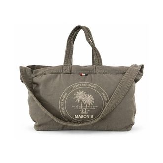 Mason's Tote Bags - Homme - Sacs - Vert - Taille: ONE Size