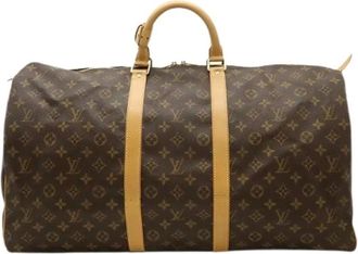 Louis Vuitton unisex, Pre-owned, Brun, Taille: ONE Size Sac Week-end en Toile Pre-owned