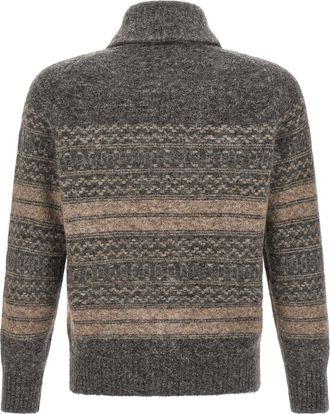 Brunello Cucinelli Nordic Cardigan - Charcoal