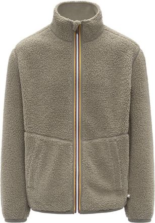 K-Way Teddy-Fleecejacke Pascal mit Stehkragen in