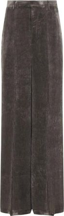 Rick Owens Pantalon Large Tailleur - Femme - Pantalons - Gris - Taille: 38 FR