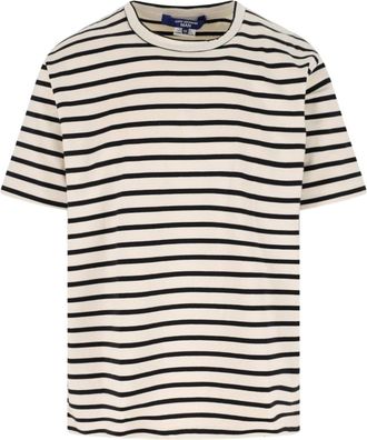 Junya Watanabe Striped Cotton Jersey T-Shirt