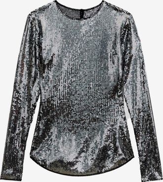 Isabel Marant Top Hilda - Femme - Gun Metal - Taille 34 - Isabel Marant