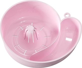 Generic Snail Shape Rotating Vegetable Strainer kitchen drain basket Fruit Washing Bowl Kitchen Colander Cleaning Tool Space Saving with Strainer Mixing Bowl 