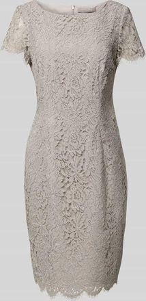 Christian Berg Cocktail Knielanges Cocktailkleid mit Viskose-Anteil