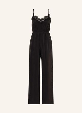 Oh April Oh April Jumpsuit Taja Mit Spitze schwarz