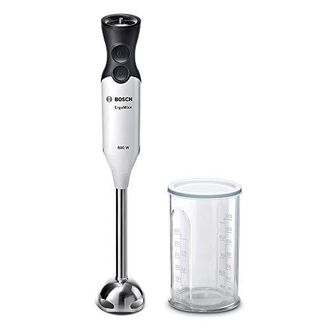 Bosch Hogar ErgoMixx Stabmixer, 800 W, Edelstahl, 12 Geschwindigkeiten
