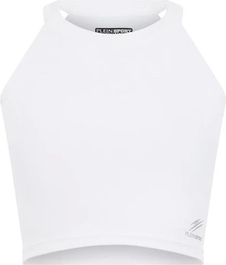 Plein Sport Femme, Tops, Blanc, Taille: 40 FR Tank Top PS