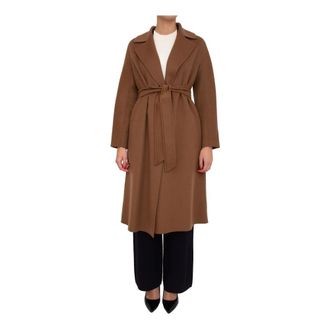 Max Mara Cles Mantel - - Coats - Damen - Braun - 2XL