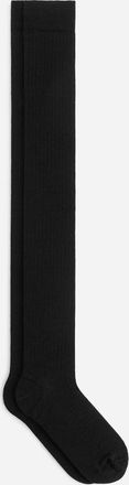 Arket Overknee-Wollsocken -Schwarz