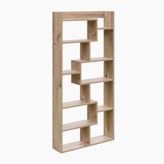 Habitat et Jardin Biblioth&egrave;que en bois Kuttap - 90 x 22 x 182 cm - Pin