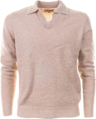 MC2 Saint Barth Homme, Pulls, Beige, Taille: XL Covent Alpaca