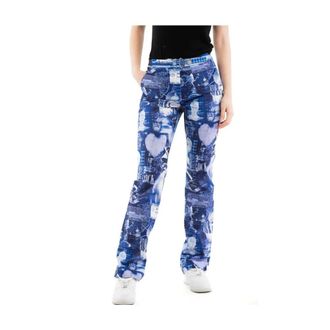 Moschino Baumwoll Freizeithose - - Trousers - Damen - Mehrfarbig - S