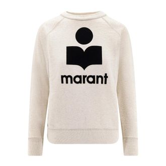 Isabel Marant Beiger Pullover mit Rippb&uuml;ndchen - - Sweatshirts & Hoodies - Damen - Beige - XS