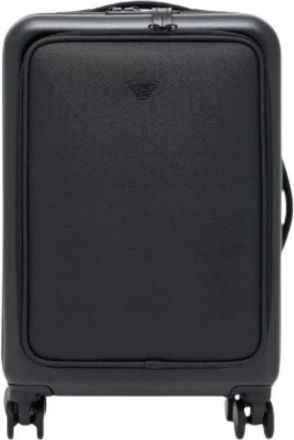 Emporio Armani unisex, Valises, Noir, Taille: ONE Size Trolley Cabine Business