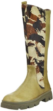 Think Damen KANGAE chromfrei gegerbte nachhaltige Stiefel, 7000 Jade/Kombi, 42 EU