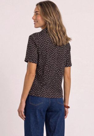 Street One T-Shirt mit Reverskragen