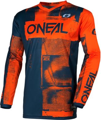 O'Neal Herren Roller Element Jersey, Blau/Orange, Large