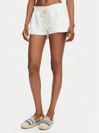 Roxy Stoffshorts Oceanside ARJNS03007 Wei&szlig; Regular Fit