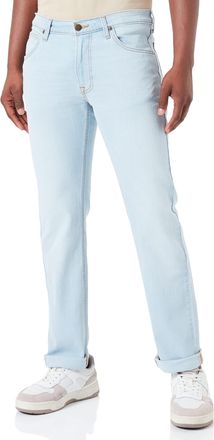 Lee Lee Mens Daren Zip Fly Jeans, Light Worn in, 40W / 34L