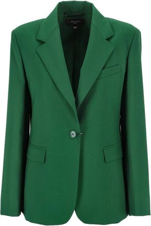 Max Mara Femme, Vestes, Vert, Taille: 38 FR Veste &Eacute;l&eacute;gante