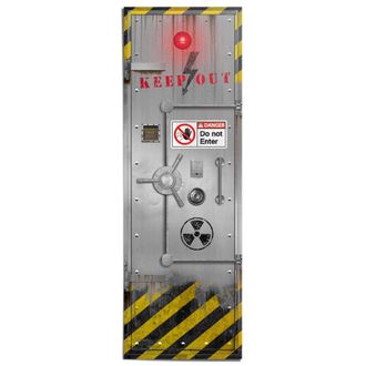 Reinders Poster, Tresort&uuml;r, Hobbyraum, Bilder, Wanddeko, Room Decor, 170 gr. gl&auml;nzend Bilderdruckpapier, Mehrfarbig, 158 x 53cm