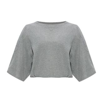 Misbhv Misbhv, Femme, Tops, Gris, Taille: 36 FR Blouses