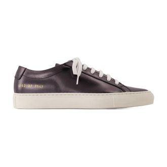 Common Projects Femme, Chaussures, Noir, Taille: 39 EU Achilles Shiny Baskets