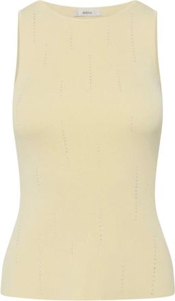 Gestuz Femme, Tops, Jaune, Taille: 42 FR Drew Top