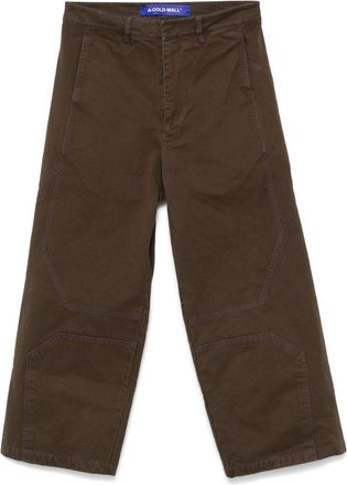 A-Cold-Wall* Format Hose mit weitem Bein - Braun