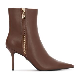 Kazar Kazar Braune Stiletto-Stiefeletten mit spitzer Zehenpartie - - Shoes - Damen - Braun - 40 EU