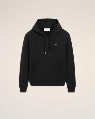 Ami Hoodie Noir Ami De Coeur en Coton Noir - XXXL - Homme