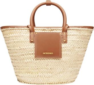 Jacquemus Femme, Sacs, Beige, Taille: ONE Size Le Panier Soli
