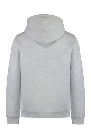 A.P.C. Mens Rue Madame Cotton Hoodie Grey Jumpers Sweater