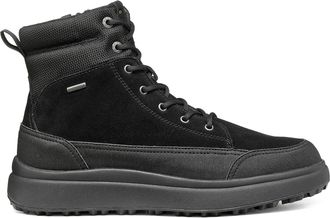 Geox Schn&uuml;rschuhe Geox U Granito + Grip B Abx U66FZB 02250 C9999 Schwarz