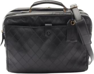 Chanel Sac Week-end Vintage Pre-owned - Femme - Pre-owned - Noir - Taille: ONE Size