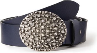 MGM Damen Gürtel Tanja, Einfarbig, Gr. 110 cm, Blau (marine 5) (CM)