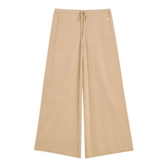 By Malene Birger Luxuri&ouml;se Piscata Dark Sand Hose - - Trousers - Damen - Beige - M