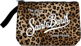 MC2 Saint Barth Femme, Sacs, Brun, Taille: ONE Size Aline L Classic Clutch