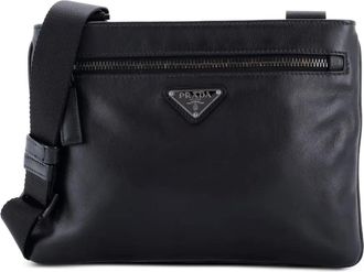 Prada Harness Belt Bag City Calf Medium shoulder bag - Noir