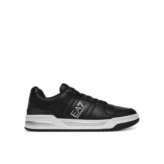 Emporio Armani Homme, Chaussures, Noir, Taille: 39 1/3 EU Baskets basse