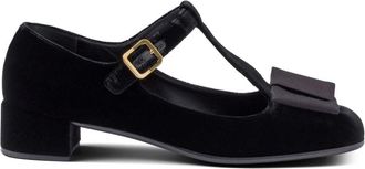 Prada Pumps aus Samt 35mm - Schwarz