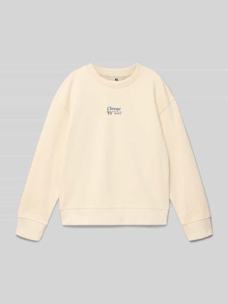 Garcia Regular Fit Sweatshirt mit Logo-Print